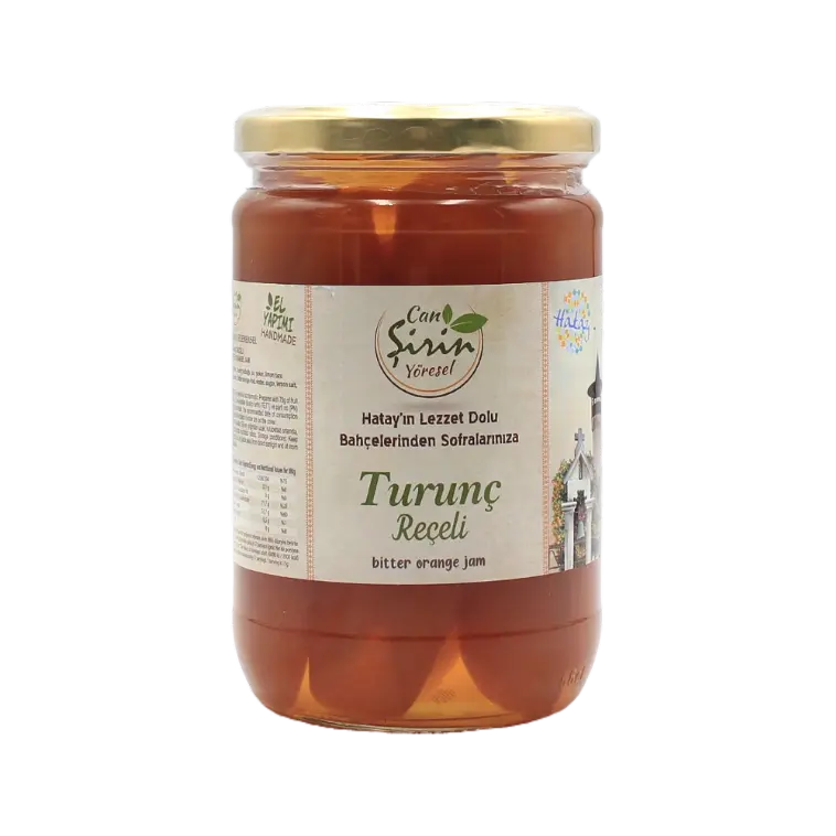 Turunç Reçeli 850g - Bitter Orange Jam 850g - Can Şirin Yöresel Ürünler ...